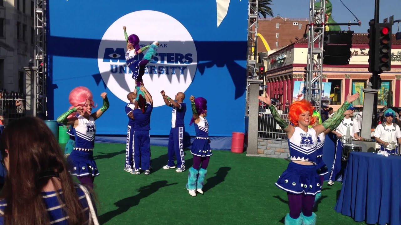 Monsters University Cheerleaders
