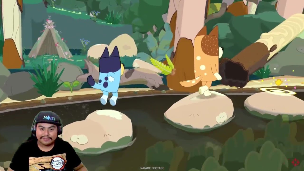 Bluey The Videogame Trailer [Reaction]. This is peak gameplay. I can't ...