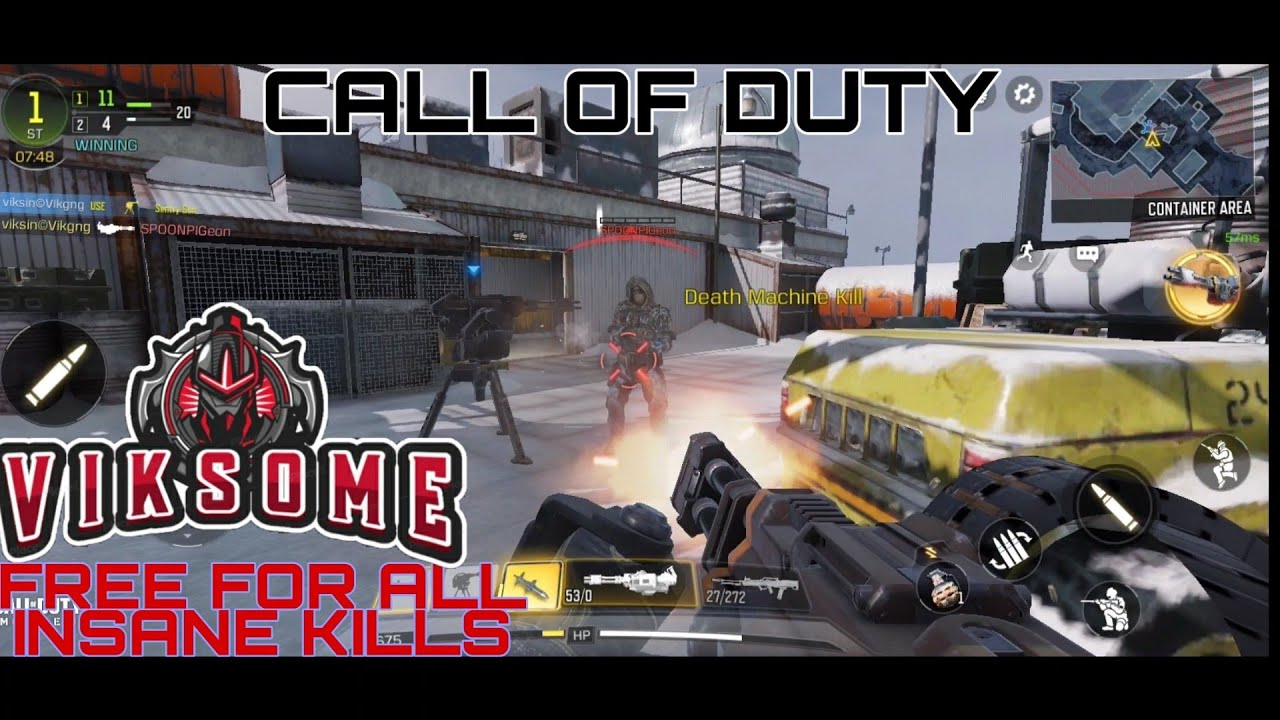 CALL OF DUTY| COD| FREE FOR ALL| INSANE KILLS| WIN WITH MASSIVE LEAD ...