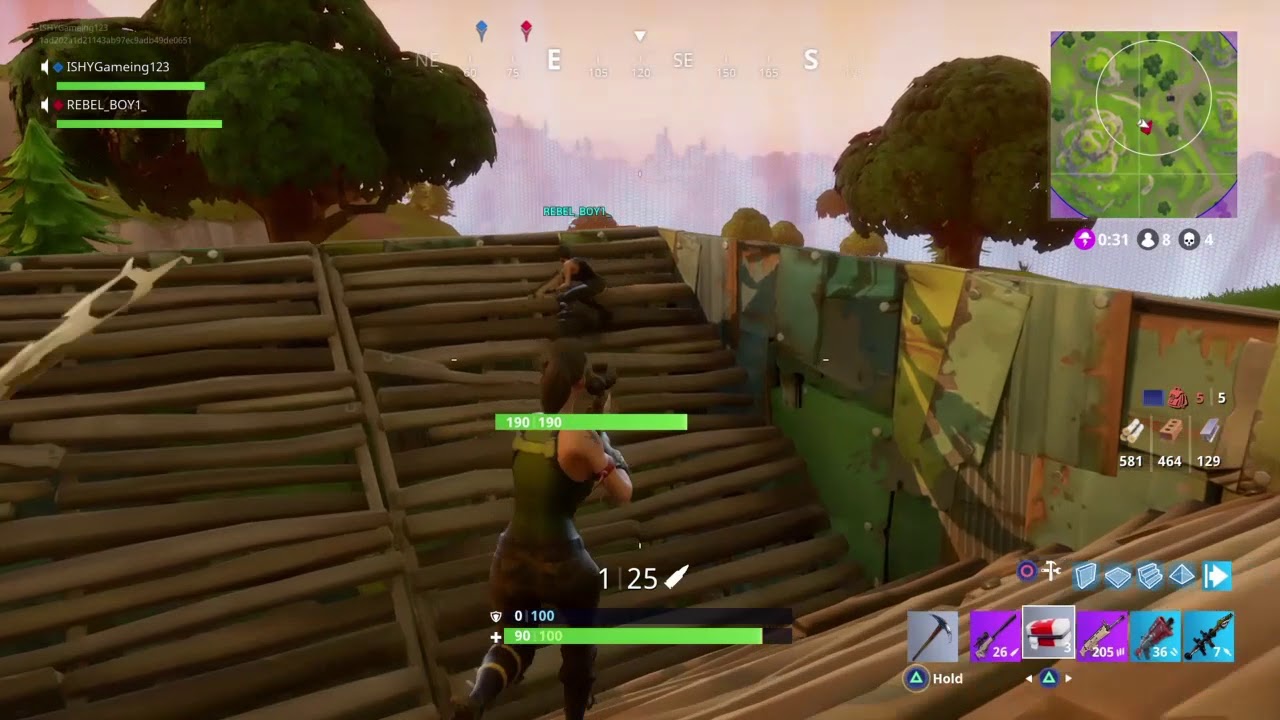 Fortnite battle royal //win (Old Version) - YouTube