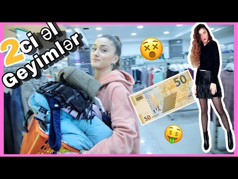 50 AZN-ə hərşey aldım!😵Second Hand