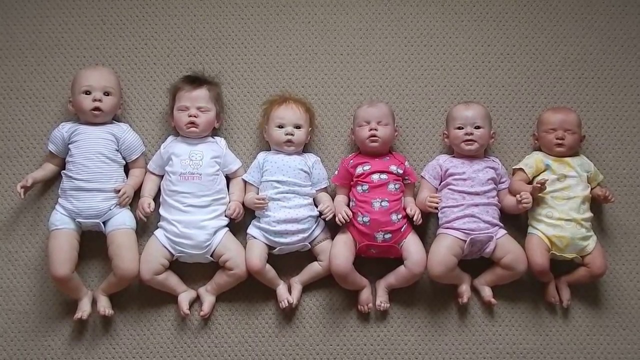 Size Comparison Of All My Reborns - YouTube