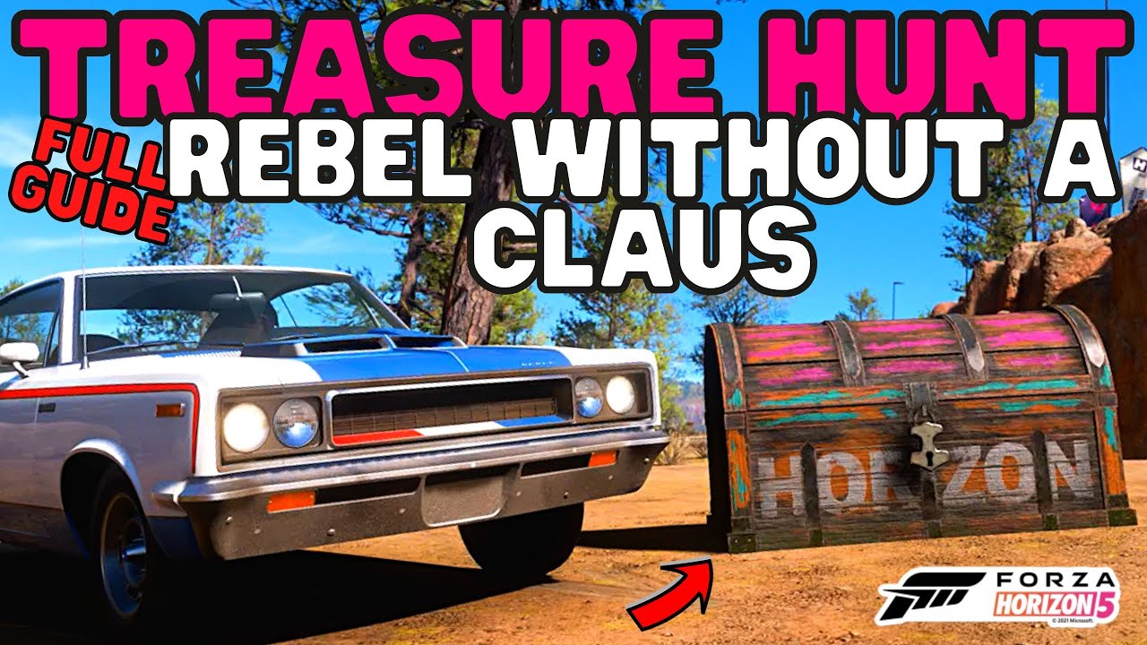 Forza Horizon 5-REBEL WITHOUT A CLAUS Treasure hunt-FH5 Treasure ...