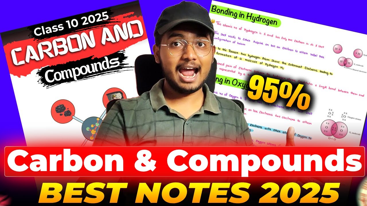 Carbon and Its Compounds Notes for Class 10 2025 Board Exam | Toppers ...