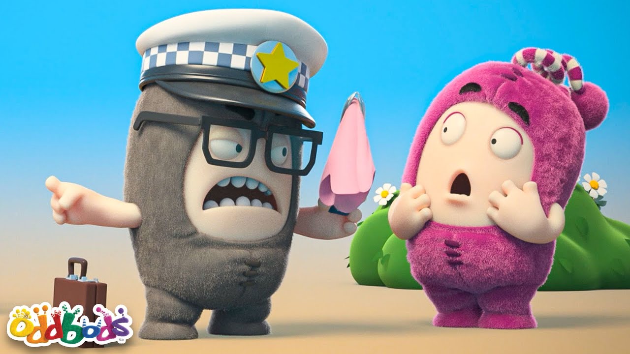 Funny cartoon oddbods