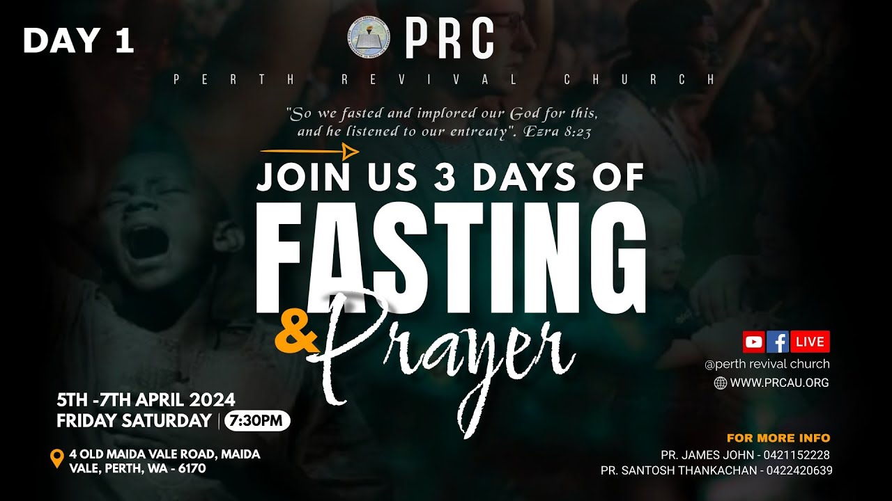 Perth Revival Church Sunday Hindi Worship - 31st March 2024 - YouTube