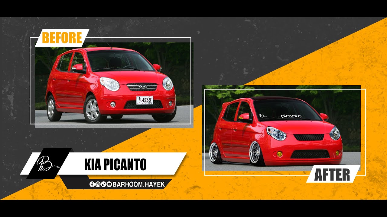 Kia Picanto (modifications on photoshop) - YouTube