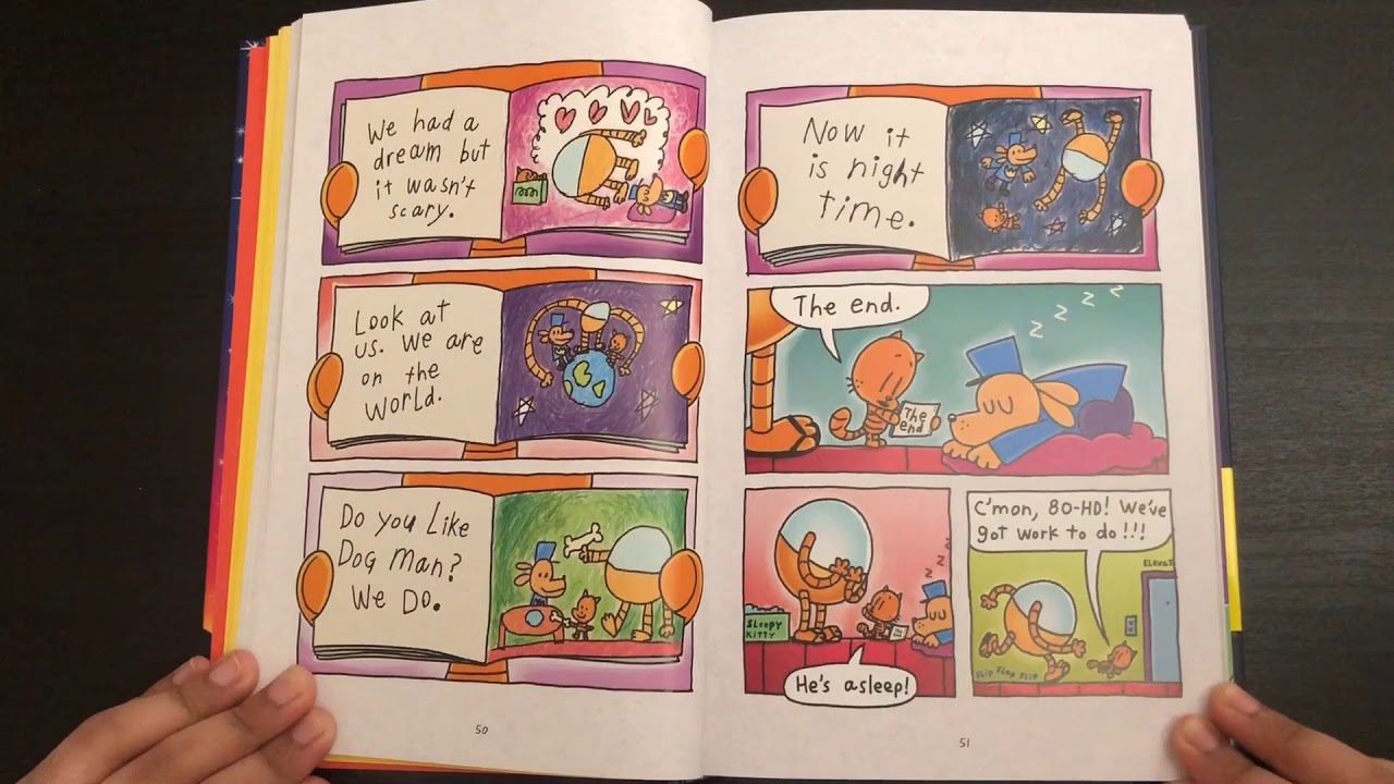 Dog man Kids Book Chapter 3 - YouTube