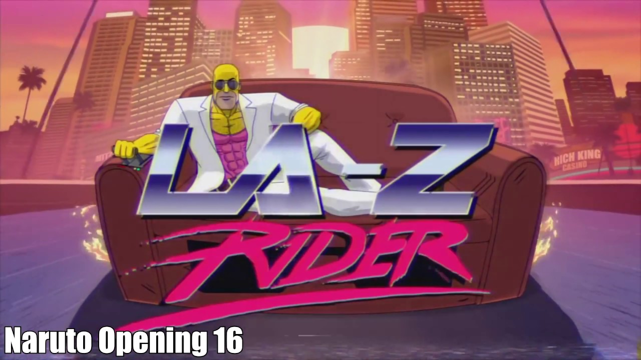LA-Z Rider Couch Gag Intro works with any anime opening - YouTube