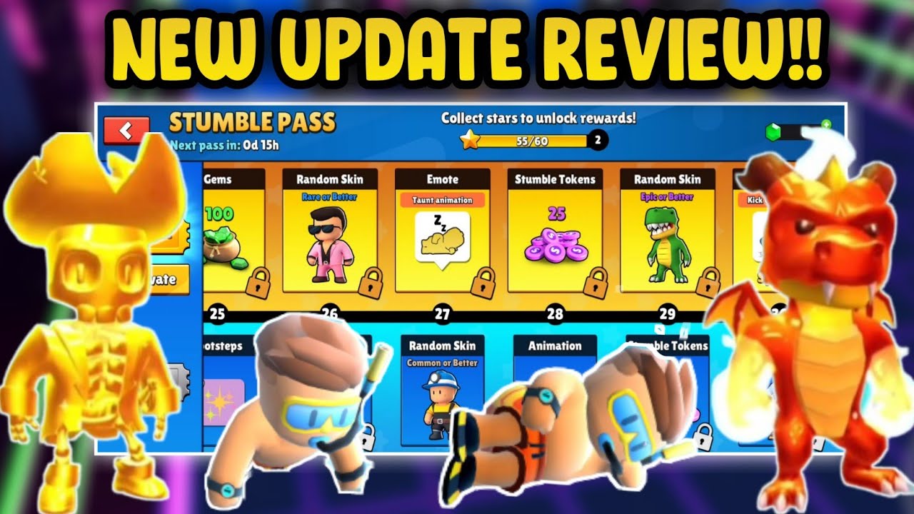REVIEWING 0.31 UPDATE Of Stumble Guys (Beta Version) | My Opnion ...