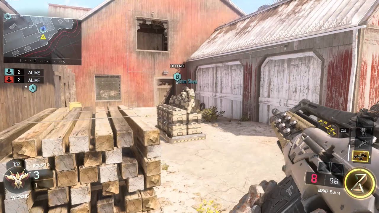 Black Ops 3 - 2v2 SnD on Fringe - Part 2 -"THEY HAD NO CHANCE" - YouTube