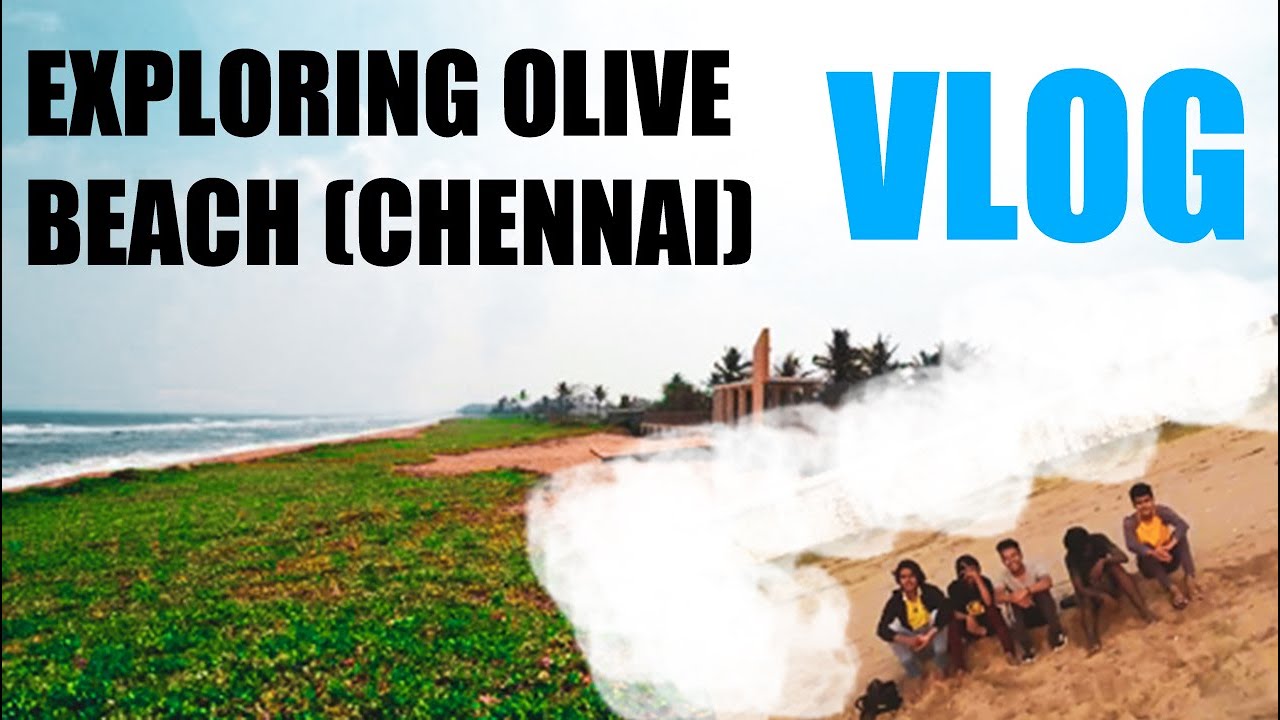 EXPLORING OLIVE BEACH (CHENNAI)- (BIKE RIDE) - YouTube