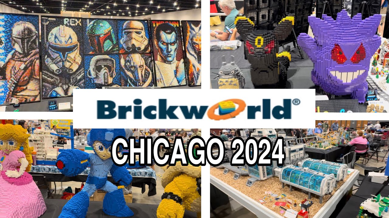 Brickworld Chicago 2024 FULL Tour - YouTube