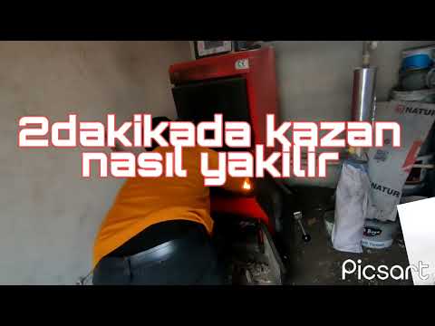 İSTE PRATİK TEKNİK KAZAN  NASIL YAKILİR