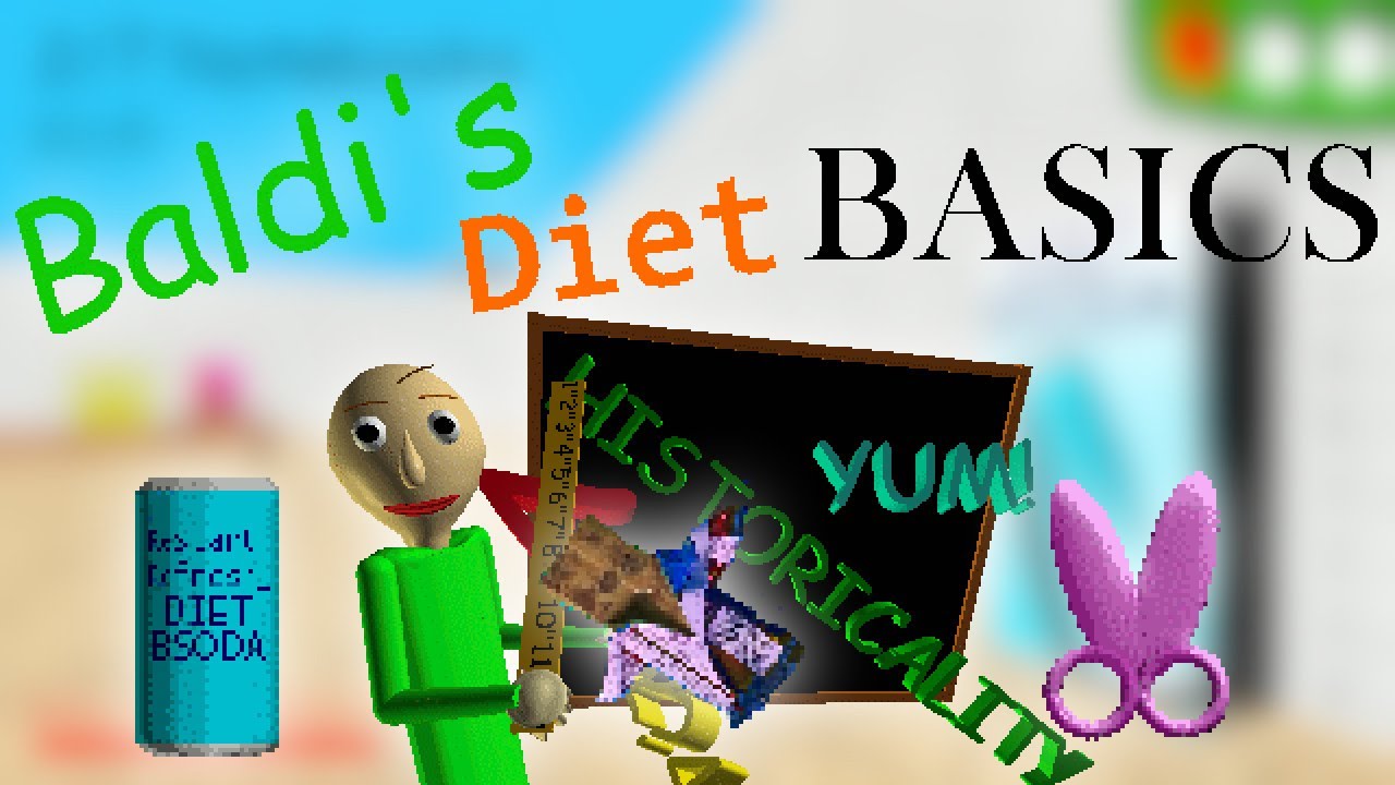 Baldi's Diet Basics (Baldi V1.4.3 Mod) [Diet BSODA Mod] - YouTube