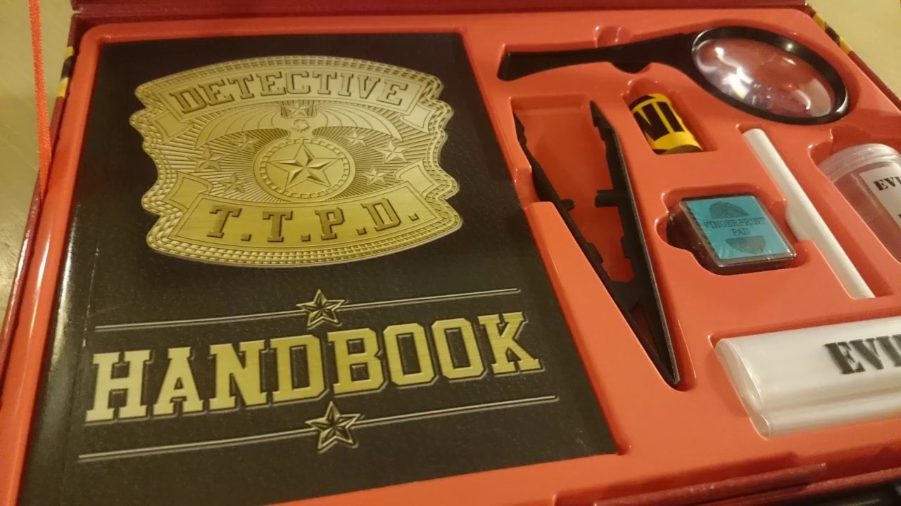 Detective Briefcase Activity Set - YouTube