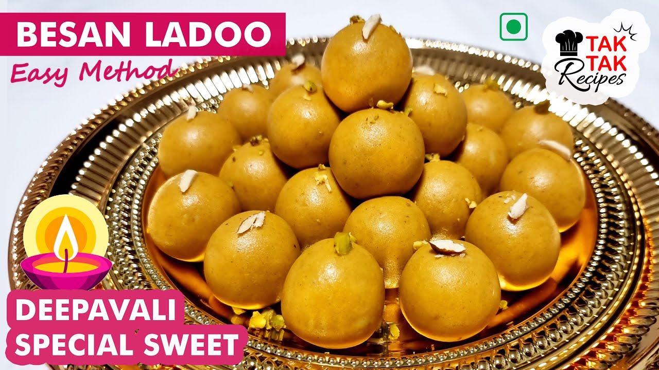 [209] Besan Ladoo | Easy Method |Deepavali 2022 Special ...
