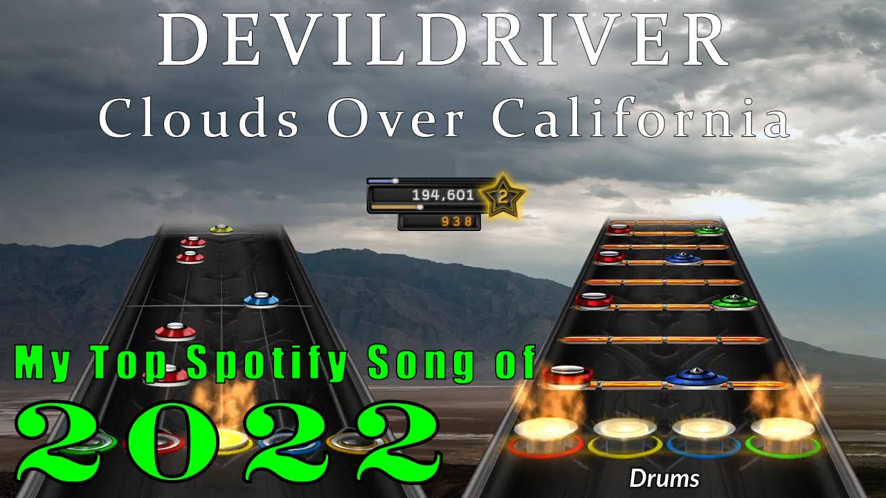 DevilDriver - Clouds Over California - Clone Hero (Guitar Hero) w ...