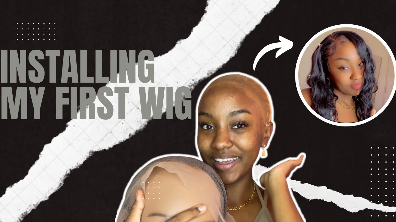 Install my First Wig w/ me - YouTube