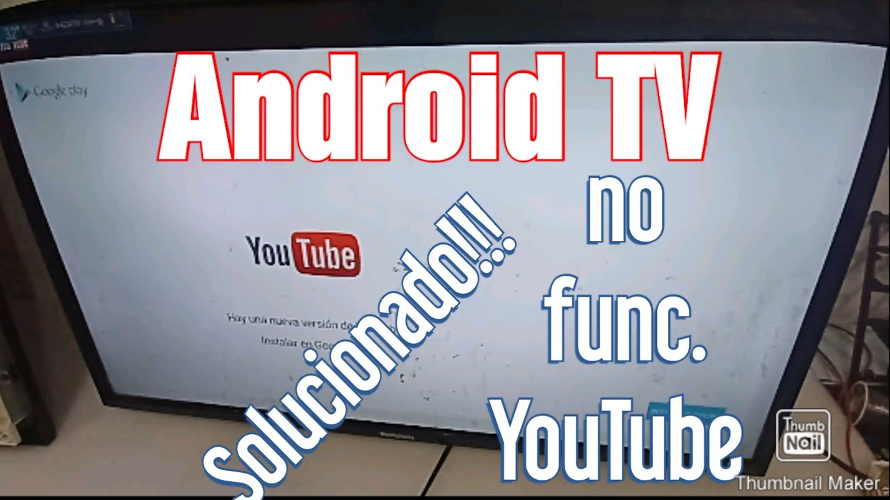 Como solucionar el problema de YouTube y Netflix en Android TV || Smart ...