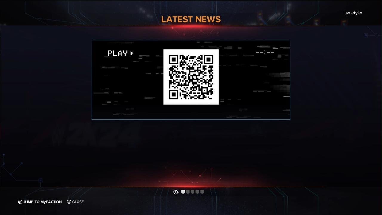 WWE 2K24 QR Code (Uncle Howdy/Wyatt 6) - YouTube