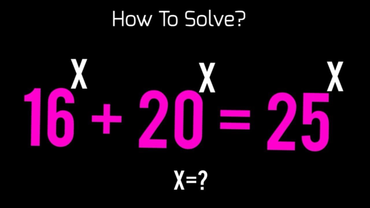 Algebra Problem ️ - YouTube