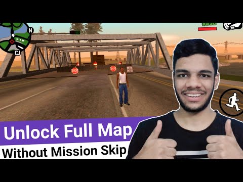 Gta san andreas full map unlocked | mod android | Gta sa Without ...