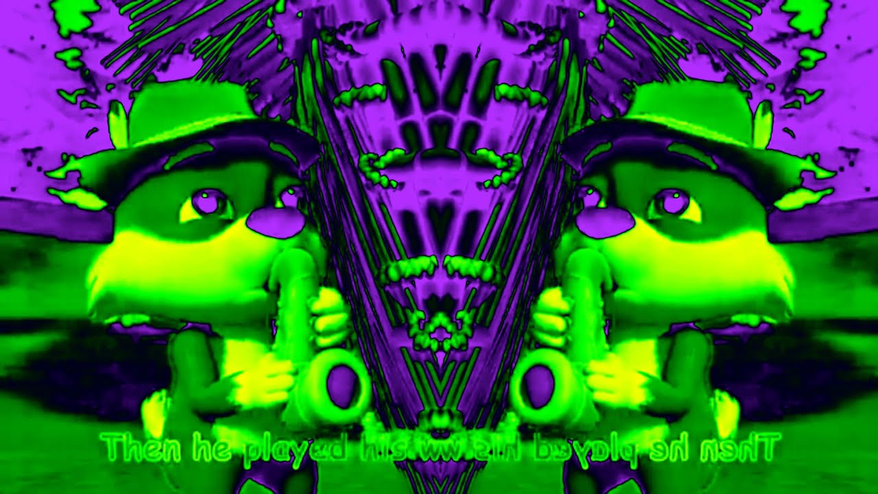 A Big Bad Wolf Playing Saxophone so Loud (Three Little Friends Song ...