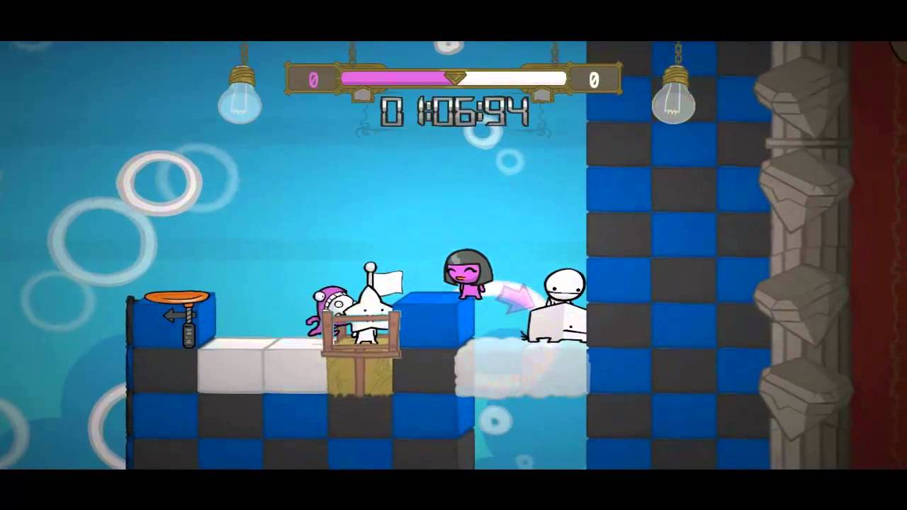 Athanaric Gaming Play: BattleBlock Theater pt.1 - Boys vs Girls!! - YouTube