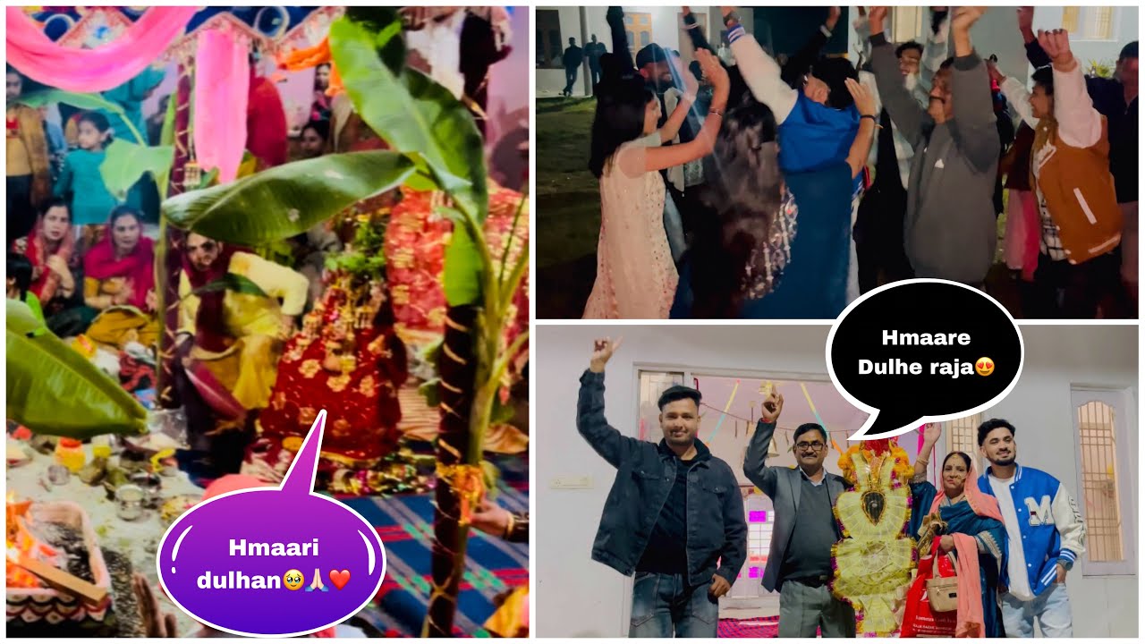 Aisi Anokhi shaadi zindagi mai kbi ni dkhi🥹🙏🏻 ️#jammu #tulsivivah # ...