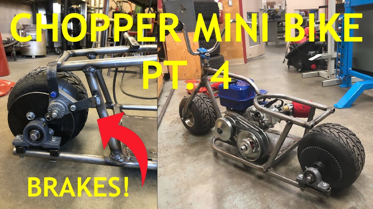 Chopper Mini Bike Pt. 4 | The Frame is Done! - YouTube