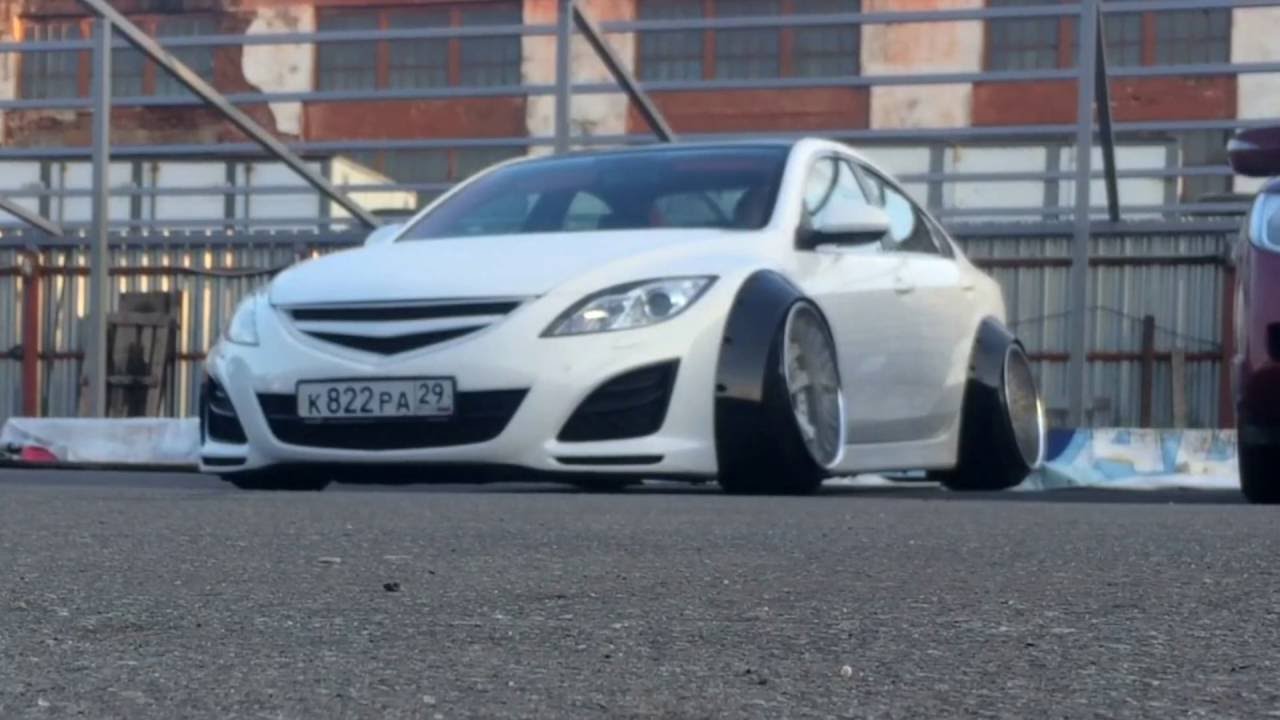 Mazda6 bagged - YouTube