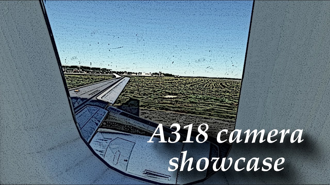 A318 take off! WING VIEW | MSFS 2020 - YouTube