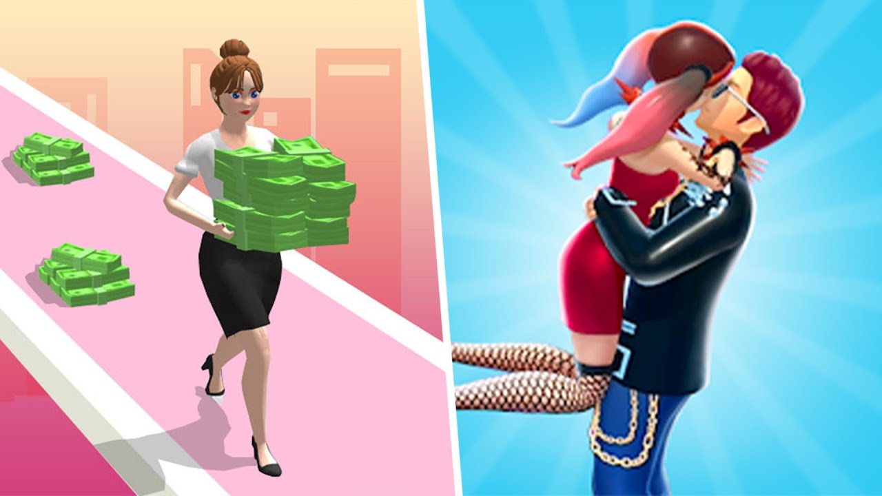 Money Run 3D 🆚 Prom Run - All Levels Game Mobile Pro Walkthrough Videos ...