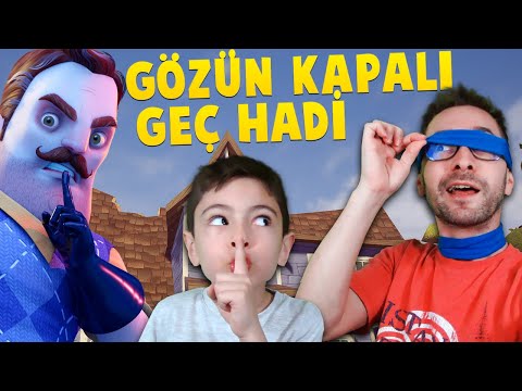 Gözüm Kapalı 1. Bölümü Geçme Challenge, Hello Neighbor 1. Bölüm Act 1
