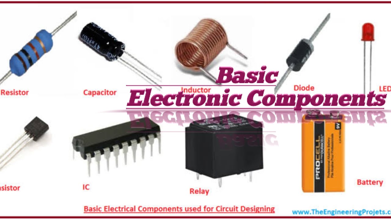 Basic electrical components of Ece|Electrical components of EEE|Circuit ...