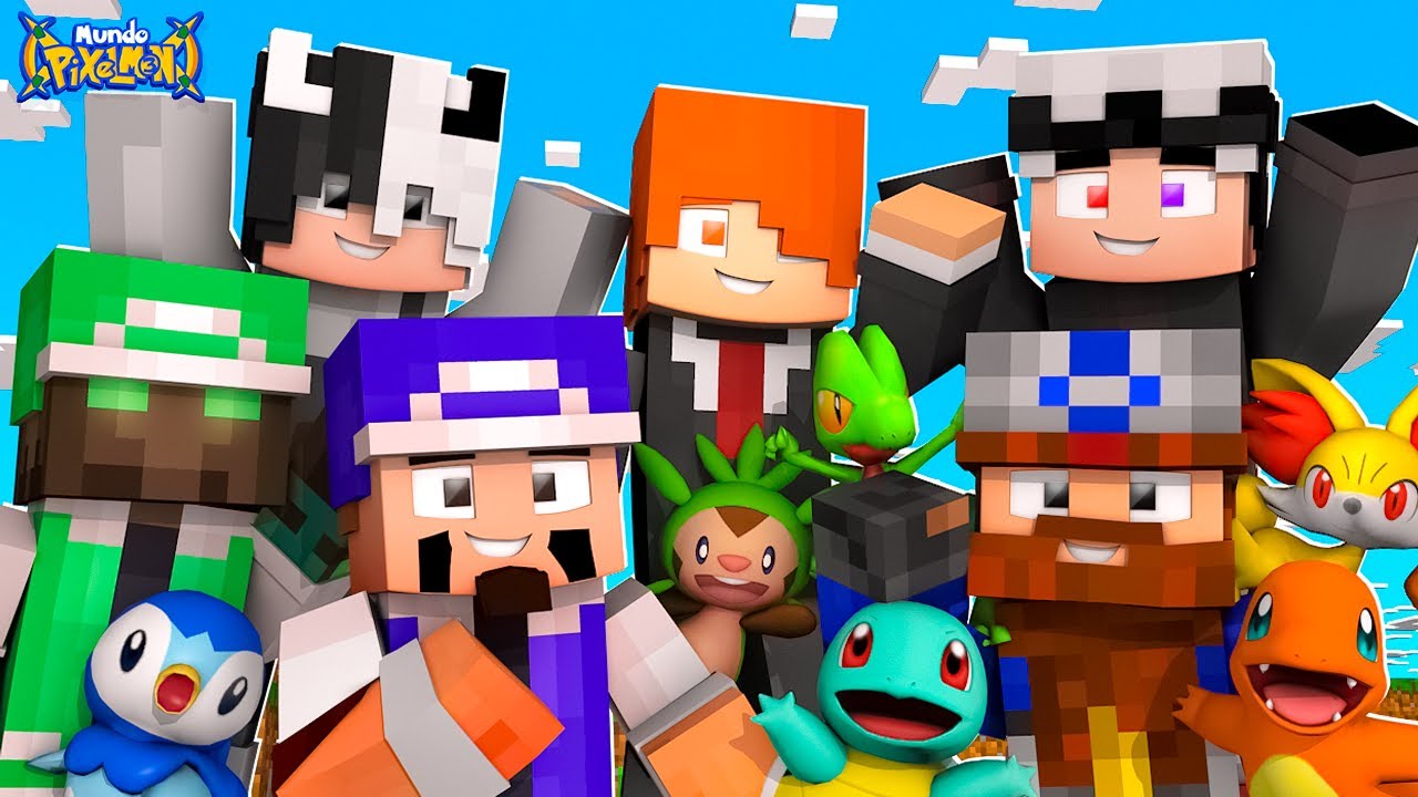 MUNDO PIXELMON 3 - UN INICIO DE DIOSES #1 - YouTube