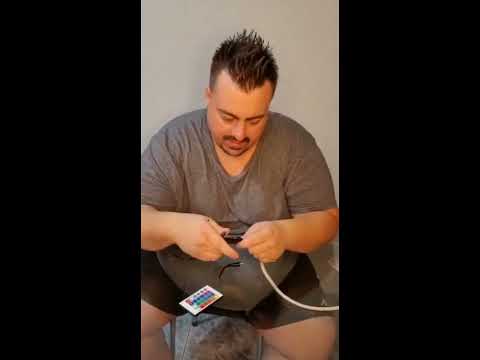 FITA DE LED RGB - UNBOXING, COMO LIGAR ?