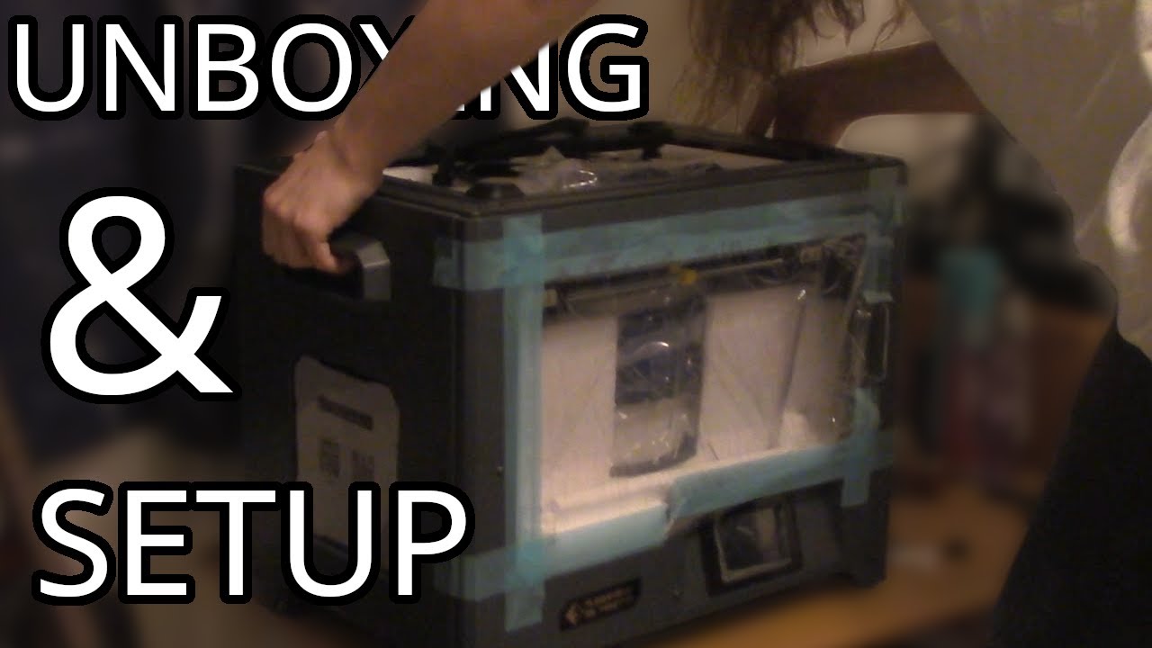 Unboxing And Painful Setup of the Flashforge Creator Pro 2 - YouTube