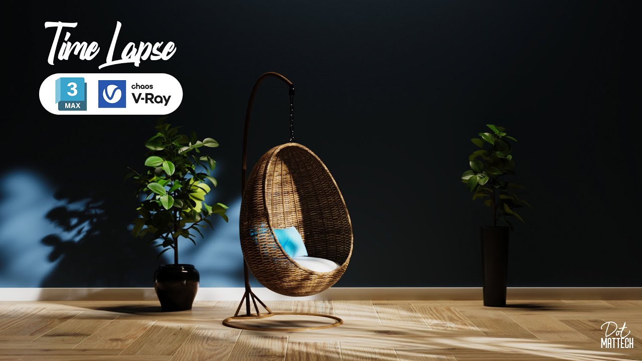 interior design, Gobos Vray 3ds max tutorial Time-Lapse #dotmattech ...
