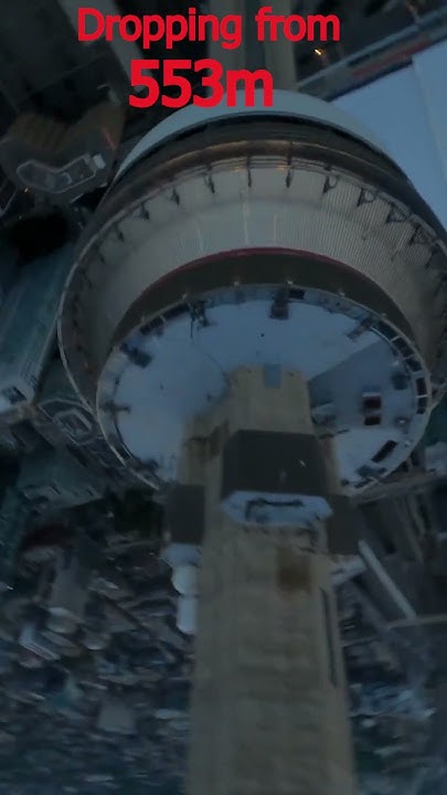 Drone Dropping From 553m - CN Tower Toronto - YouTube