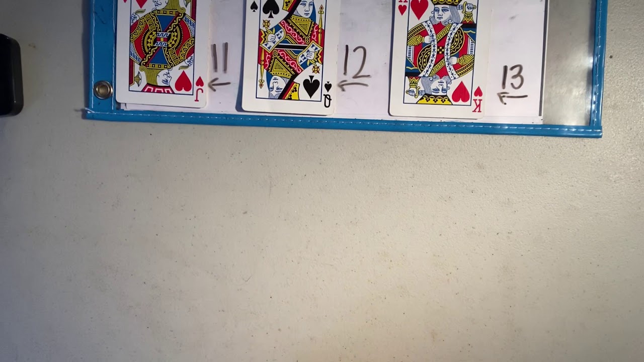 Thump- counting up card game - YouTube