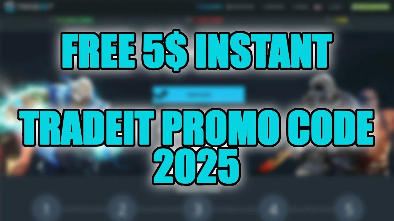 PROMO CODE - TRADEIT.GG - 5$ BONUS - YouTube