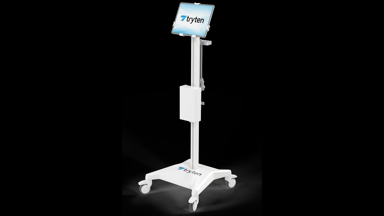 Tryten S2 iPad & Tablet Cart Installation - YouTube