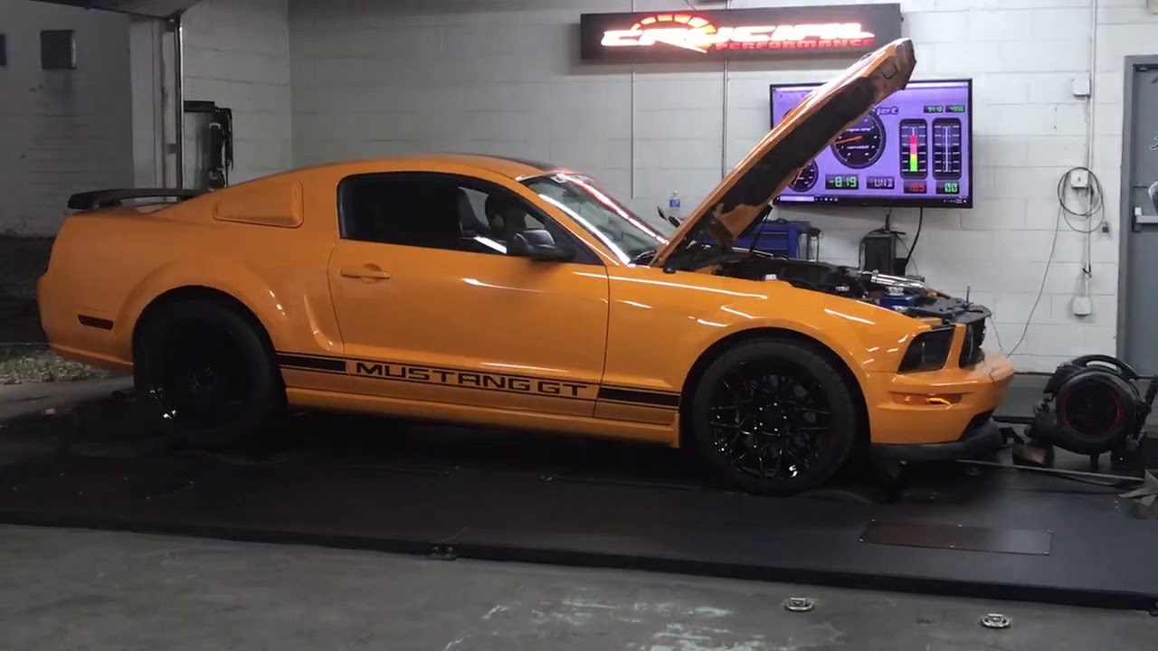 700hp turbo 3 valve dyno - YouTube