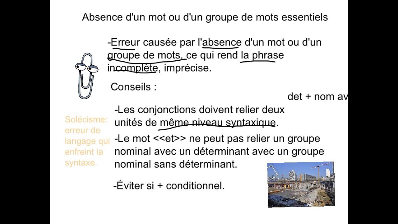 La syntaxe - YouTube