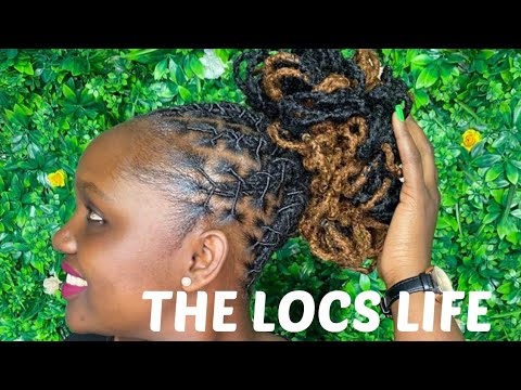 Mercy Mwikali | Getting My Temporary Locs Retwisted #locs #temporary # ...