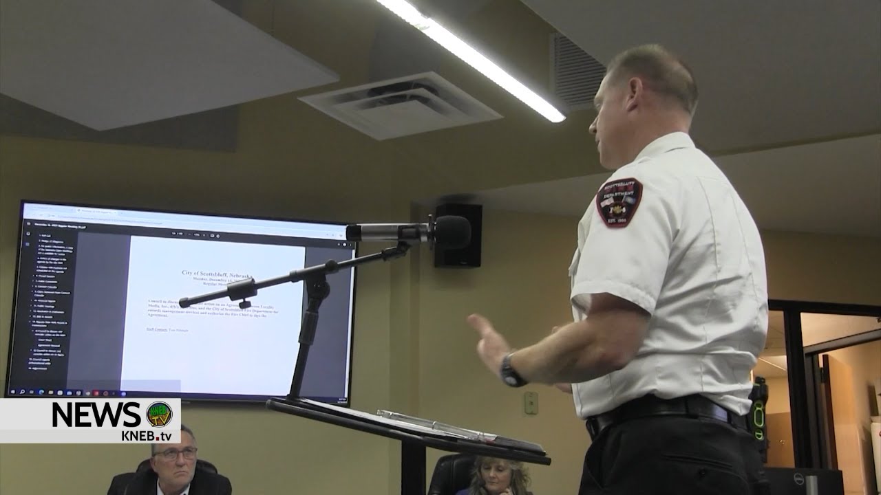 Scottsbluff Council Approves New Fire Reporting System - YouTube