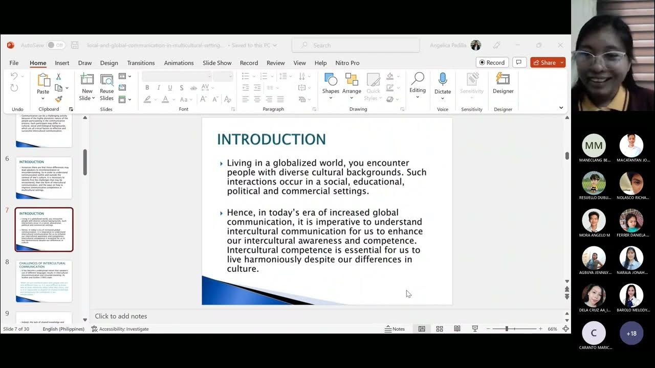Chapter 3 Local and Global Communication in Multicultural Settings 20230413 100840 Meeting ...