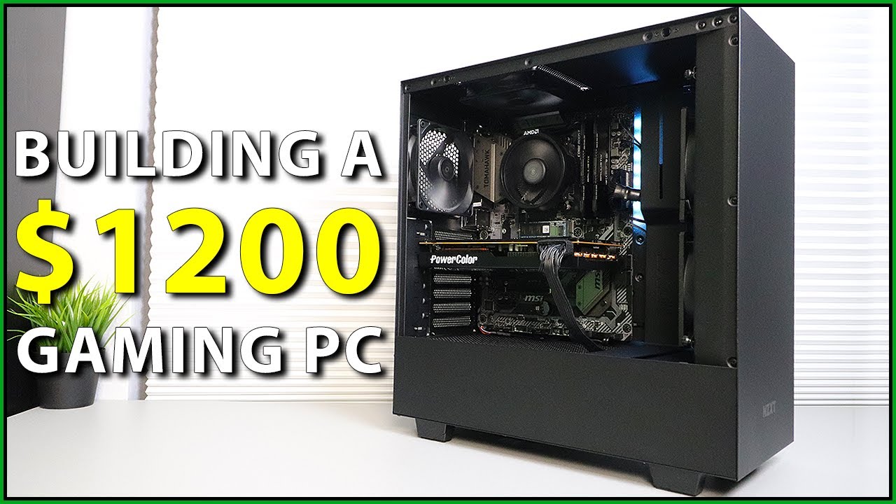 $1200 Gaming PC - May 2020 - YouTube